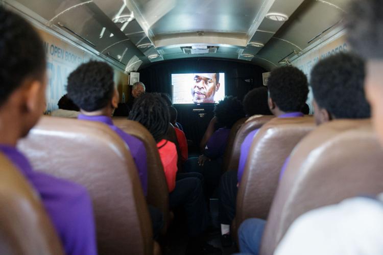 The 'Choice Bus,' jail cell included, visits New Orleans with a message ...