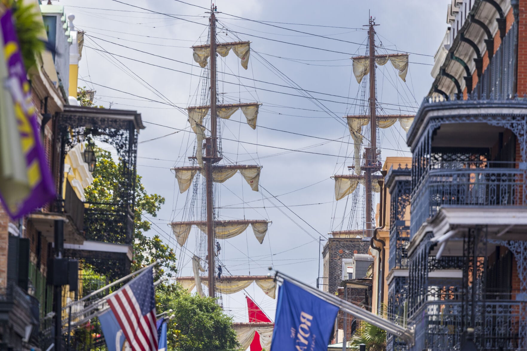 Photos: Anchors aweigh as Sail 250's final day in New Orleans continues ...