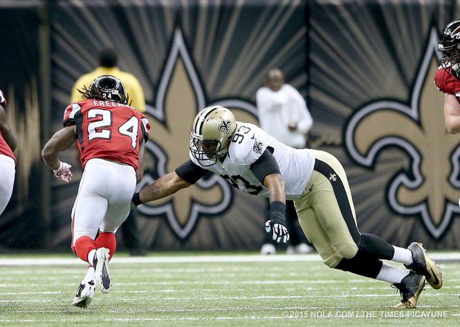 Julio Jones vs. Delvin Breaux, Part Two coming Sunday: First and 10 ...