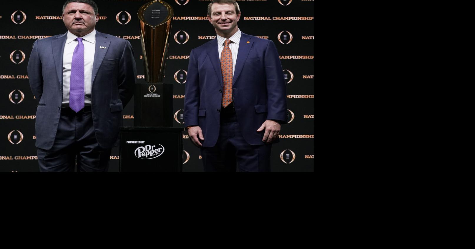 LSU believed Clemson stole signs in CFP title game: report | LSU | nola.com