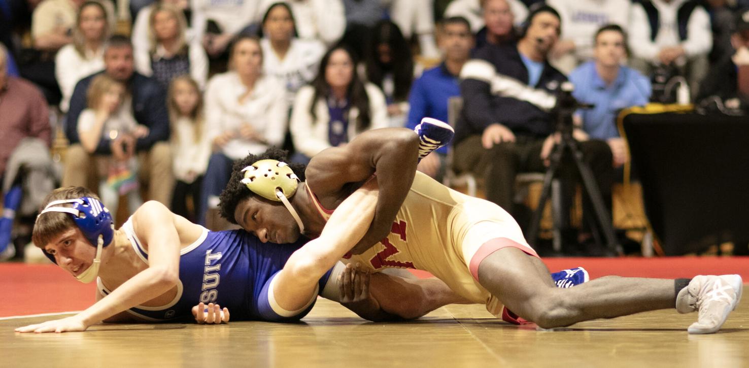 Brother Martin's Noah Confident a star wrestler with one leg ...