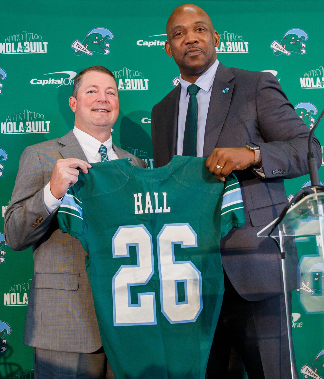 Photos: Will Hall is introduced as the new Tulane football head coach ...