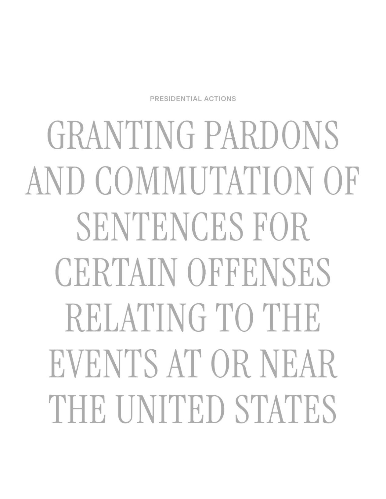 Pardons Proclamation | | nola.com