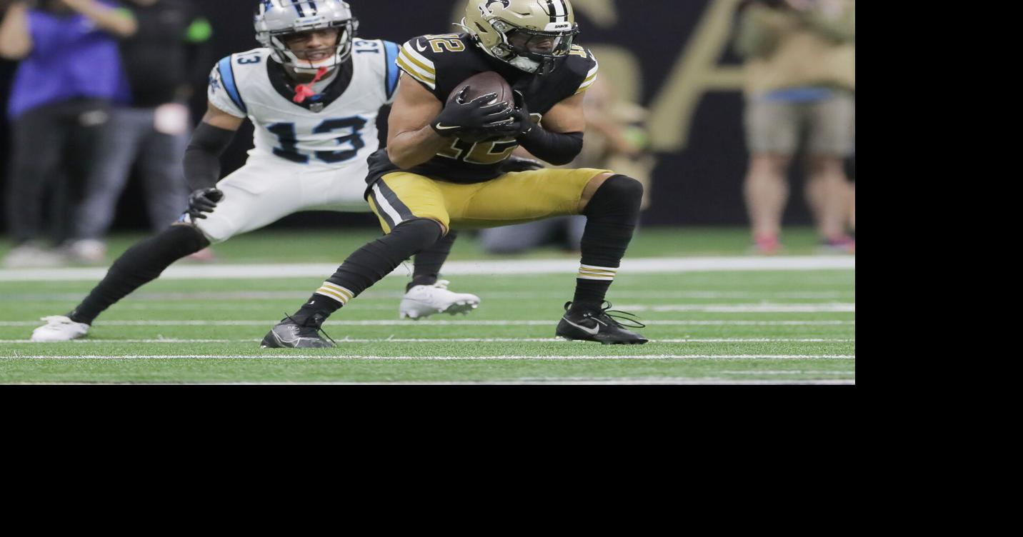 Saints WR Chris Olave dealing with tweaked shoulder | Saints | nola.com