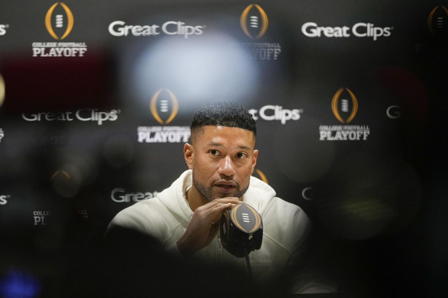 Marcus Freeman took Notre Dame on CFP run after Brian Kelly | LSU ...