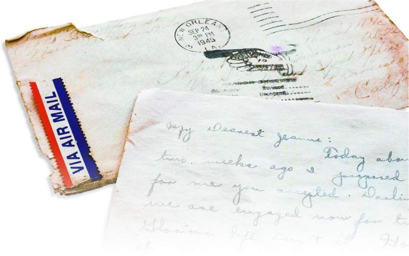 Across years and miles, wartime letters speak to couple’s family ...