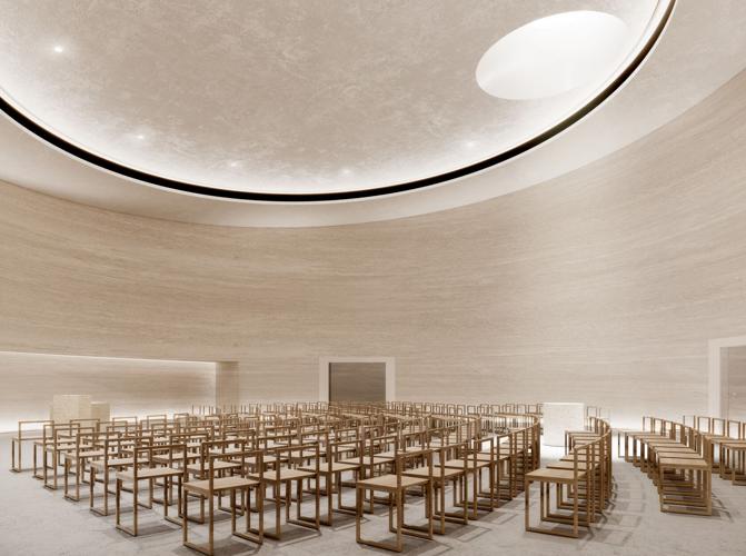 See renderings of Loyola's $6M Benson Jesuit Center, long-delayed ...