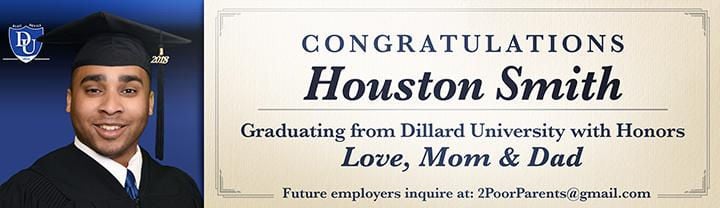 New Orleans parents rent billboard to celebrate son's graduation from ...