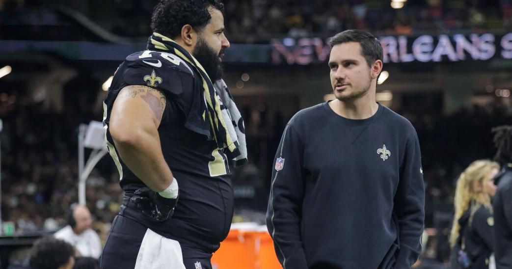 Saints' Erik McCoy 'going to be OK' after injuring groin | Saints ...