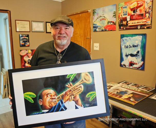 Terry Marks Sr. honored to paint legends of N.O. music | Archive | nola.com