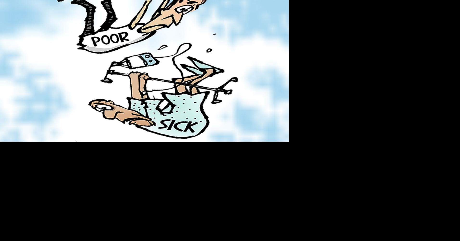 Safety net Political cartoon | Walt Handelsman | nola.com