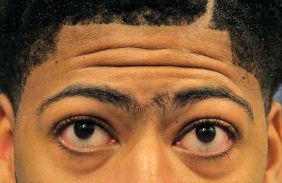 Anthony Davis is 'The New Brow'; watch All-Star change his signature ...