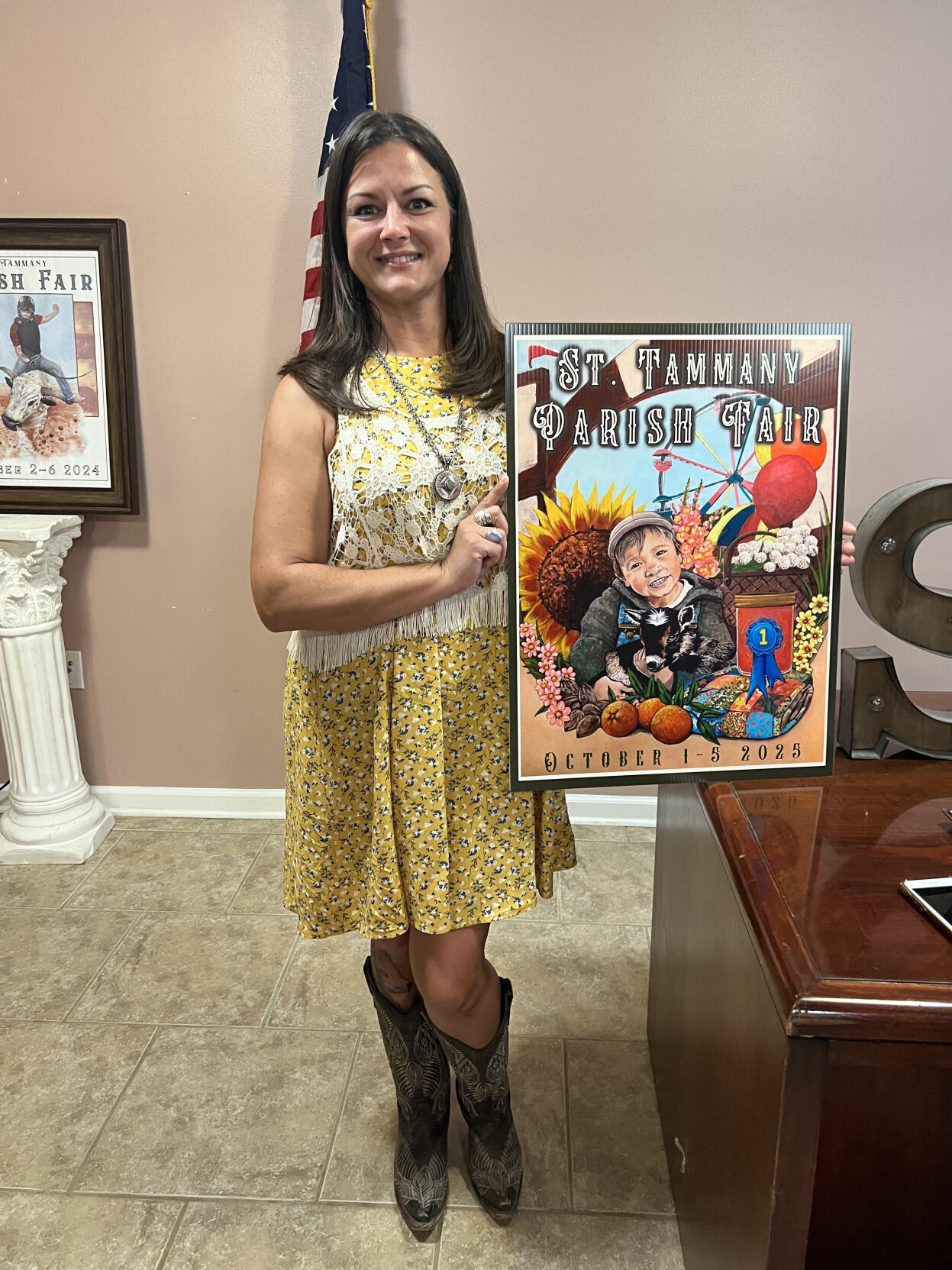 Rita Bridges creates 2025 St. Tammany Parish Fair art | One Tammany ...