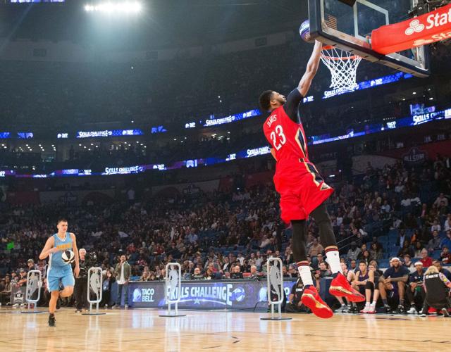 Photos: Eric Gordon lands 3-point title in return to New Orleans, dunk ...