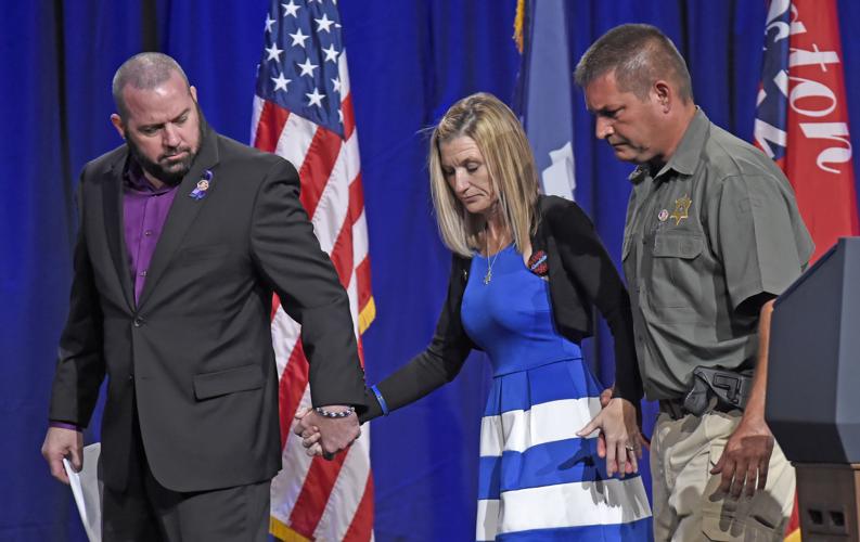 Honoring wives, families of slain Baton Rouge officers Matthew Gerald ...