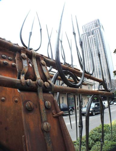 Artistic blacksmith Rachel David brings steel sculpture to Poydras ...