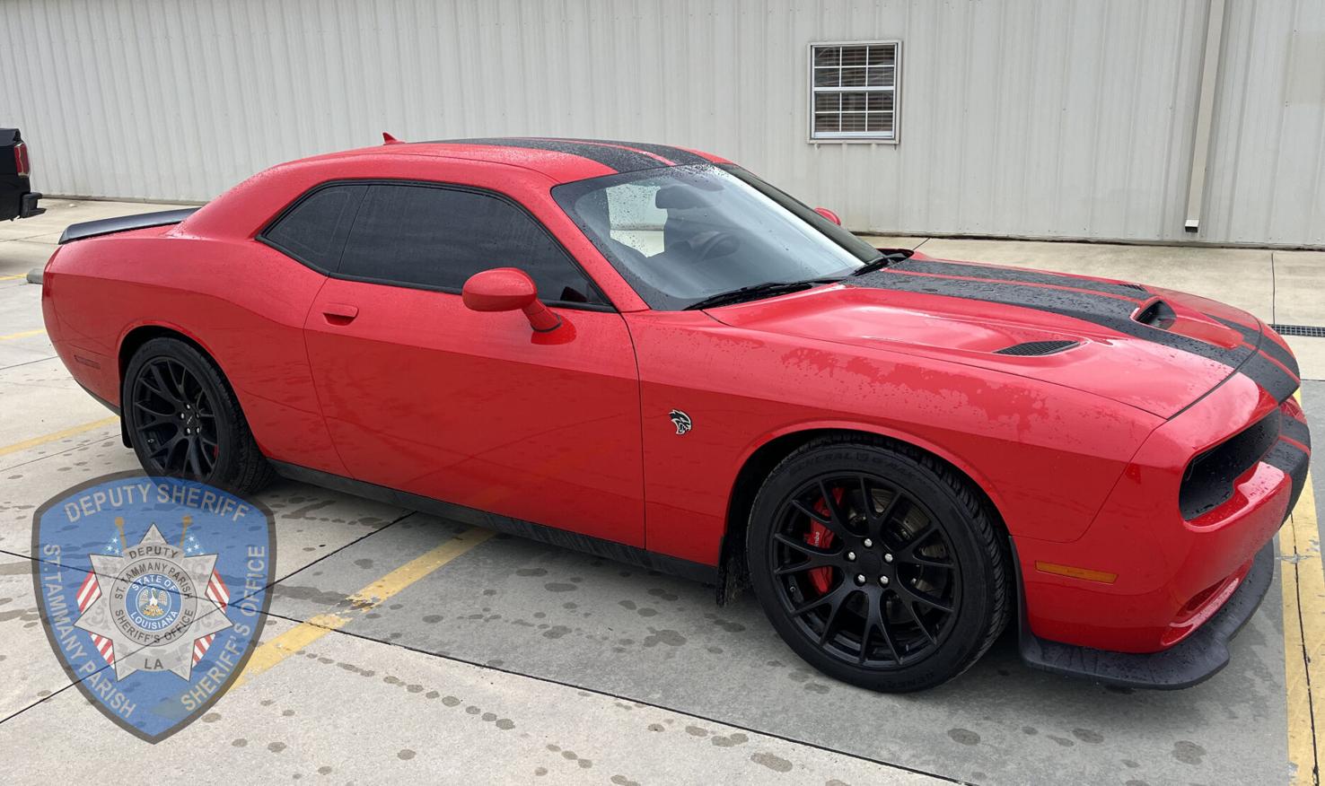 Dodge Hellcat seized by St. Tammany sheriff sold at auction | Crime ...