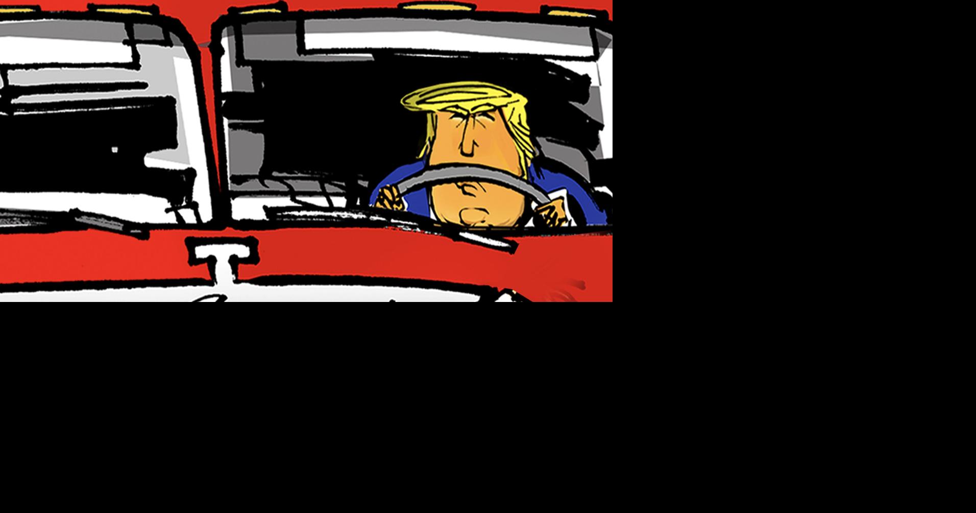 Trump's First 100 Days Cartoon | Walt Handelsman | nola.com