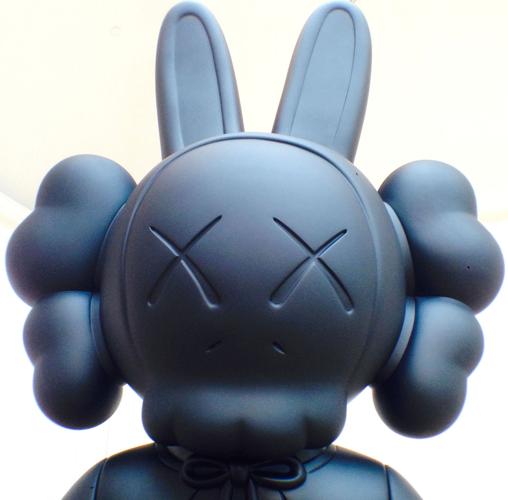 Minnie Mouse-like sculpture weeps as KAWS art exhibit opens at Newcomb ...