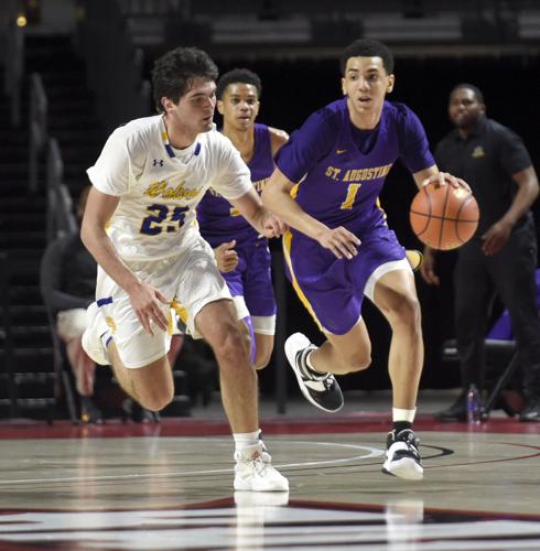 St. Augustine freshman Hubert Caliste makes overtime 3-pointer to win ...