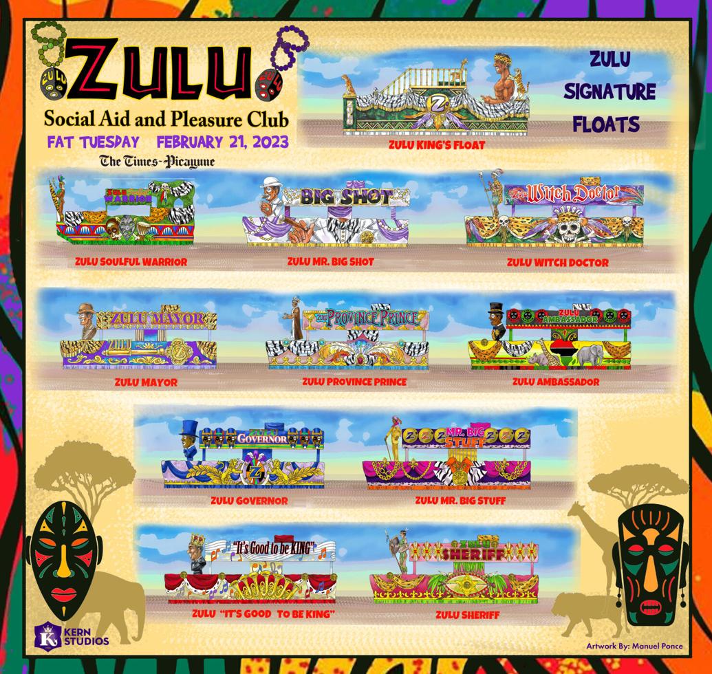 Watch Mardi Gras parades Zulu and Rex in New Orleans | Mardi Gras ...