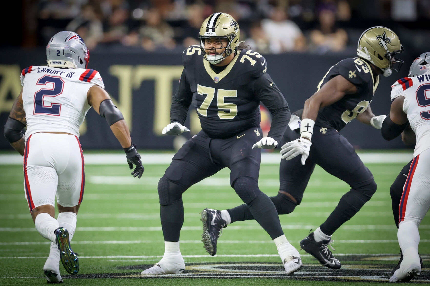Saints RT Taliese Fuaga misses first practice of Week 12 | Saints ...