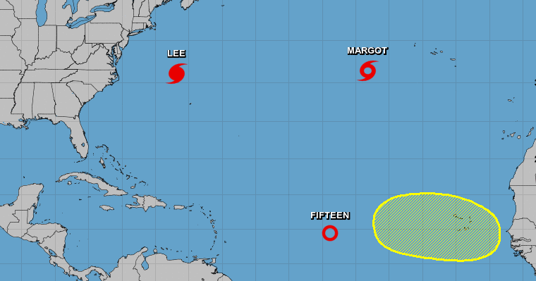 Depression in Atlantic Ocean likely to be next hurricane | Hurricane ...