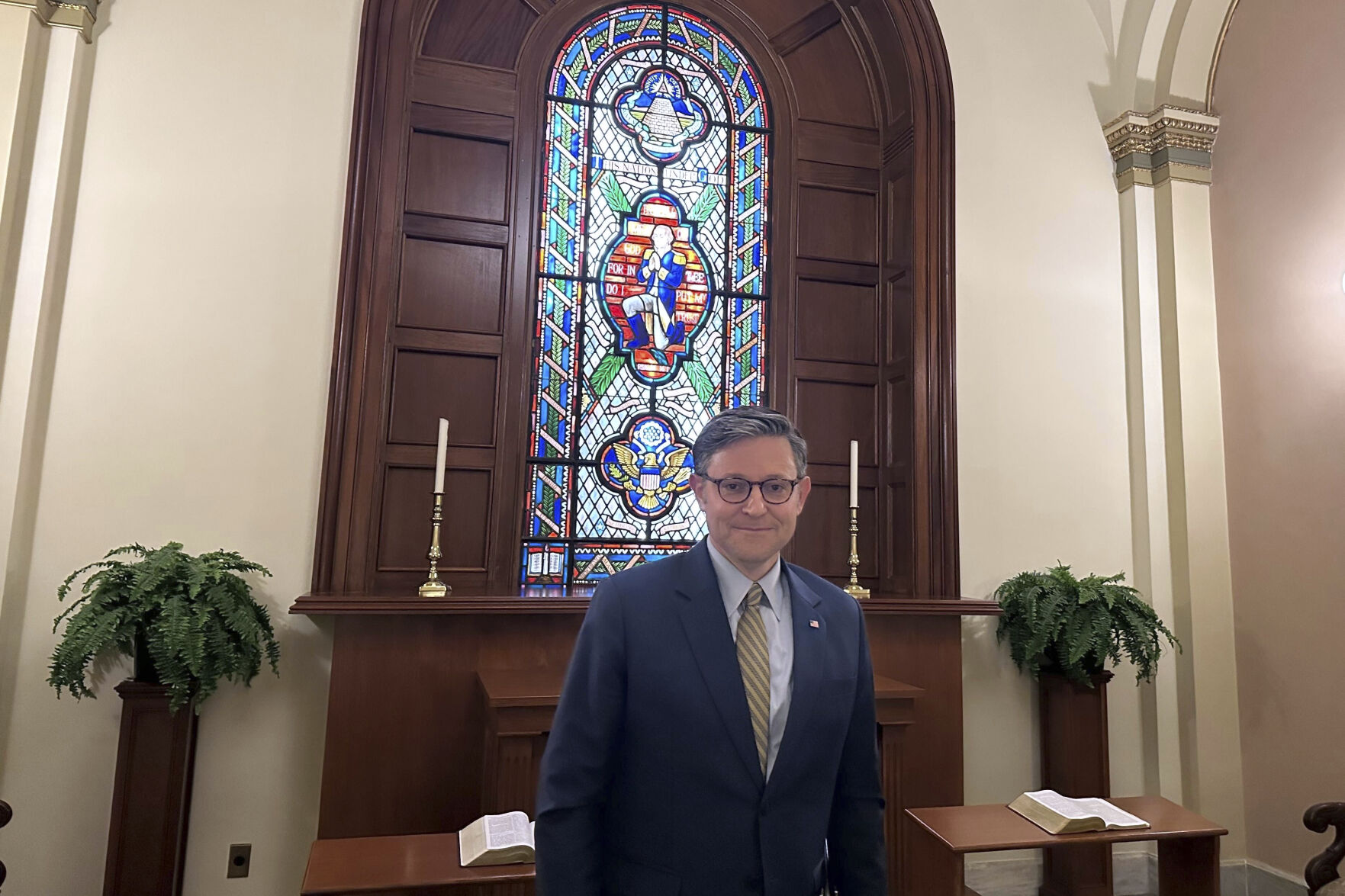 Mike Johnson frequents US Capitol prayer room | Local Politics | nola.com