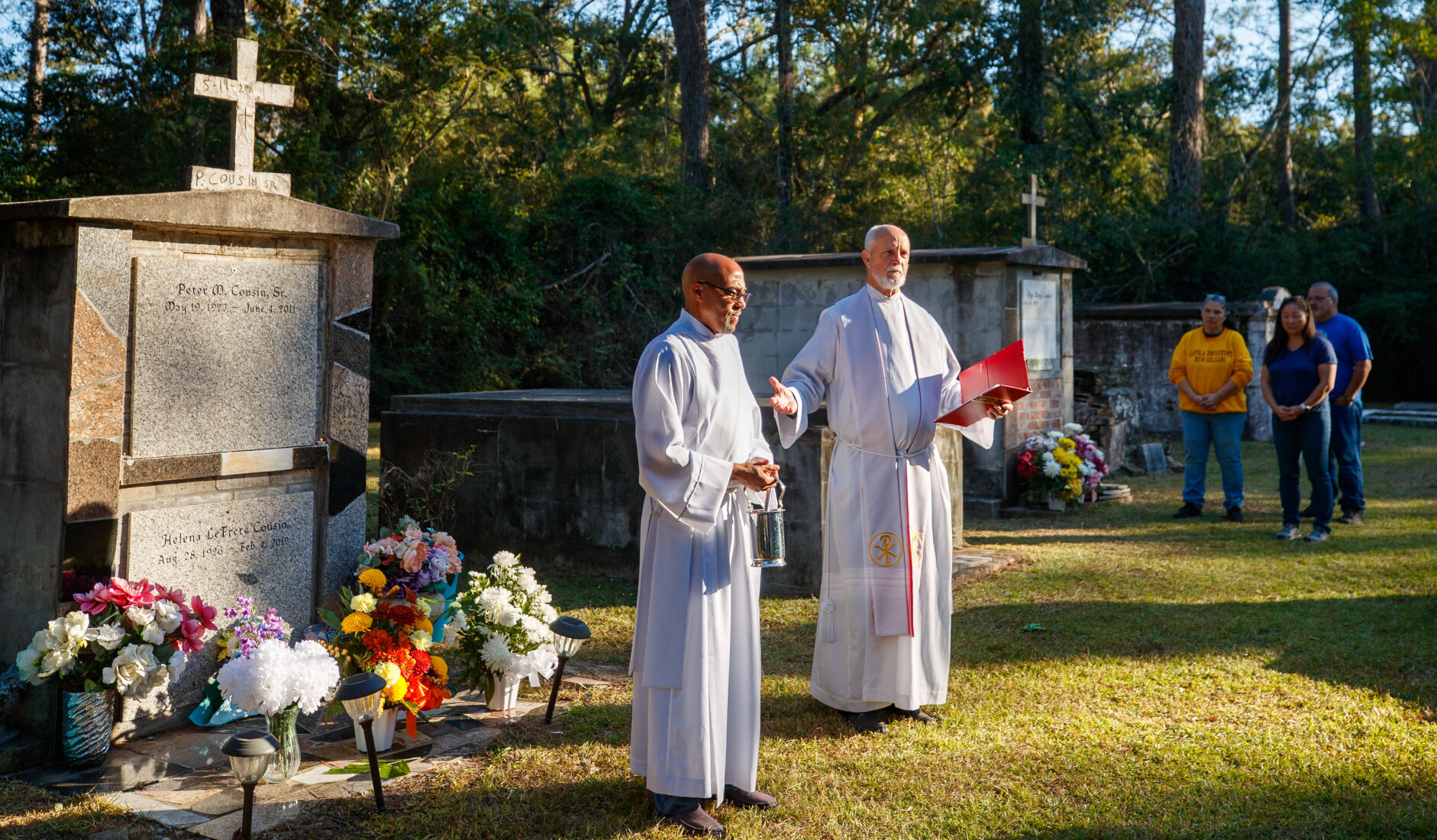 Faith among the tombs: All Saints Day celebrated in Lacombe Louisiana ...