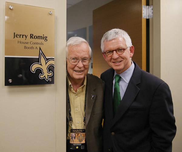 Honoring former New Orleans Saints' longtime announcer Jerry Romig has ...