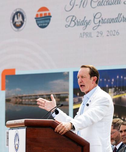 Ground breaks on $2.3B I-10 Calcasieu River Bridge project | Lake ...