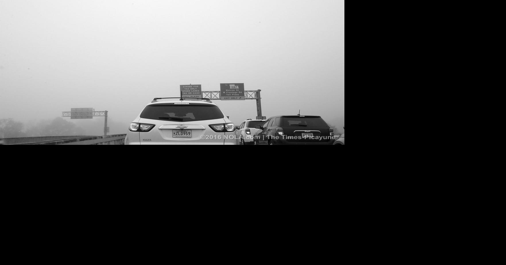 'Fog season': A slow trip on the southbound Causeway | Traffic | nola.com
