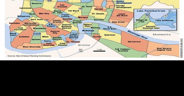Where y'at? Good question: A history of New Orleans neighborhoods | 300 ...