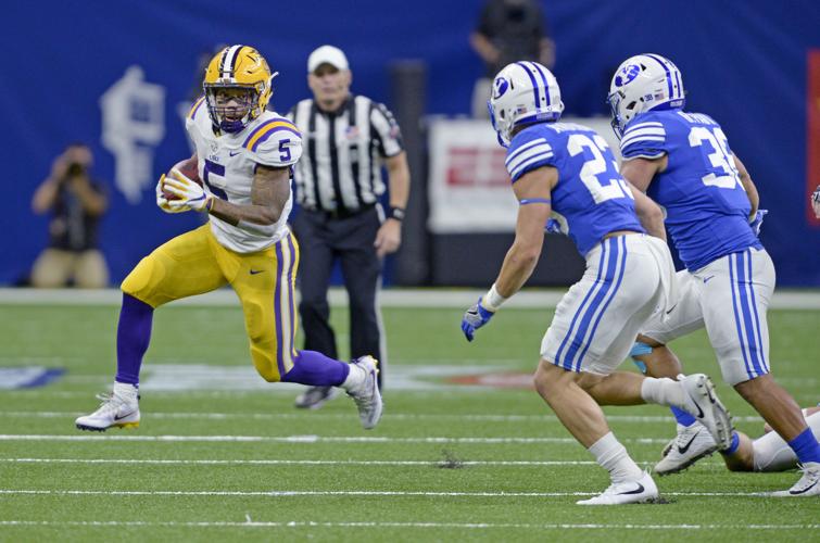 Photos: Big plays from Derrius Guice, plenty of LSU fans in stands as ...