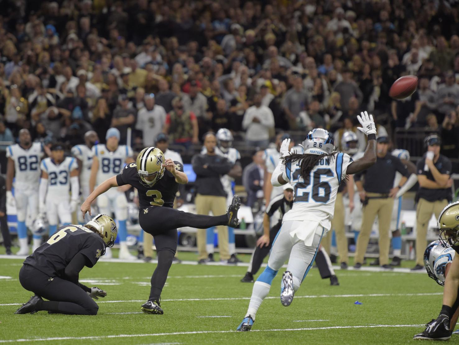 Saints kicker Wil Lutz has been 'all good' since mid-season blip on the ...