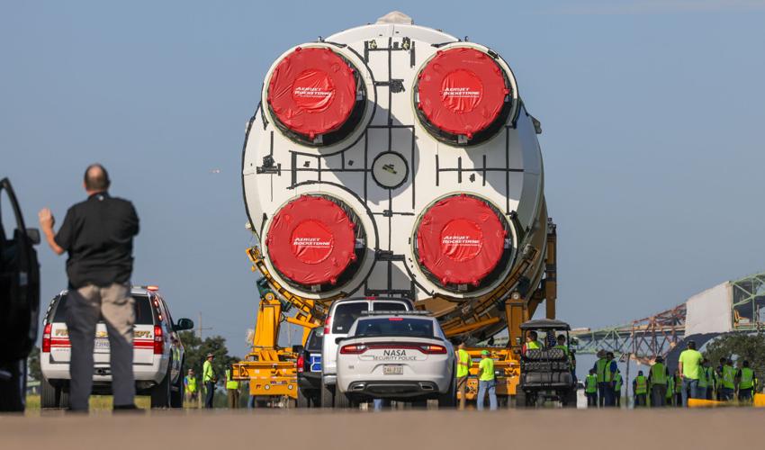 Artemis II rocket leaves Michoud for Kennedy Space Center | Business ...