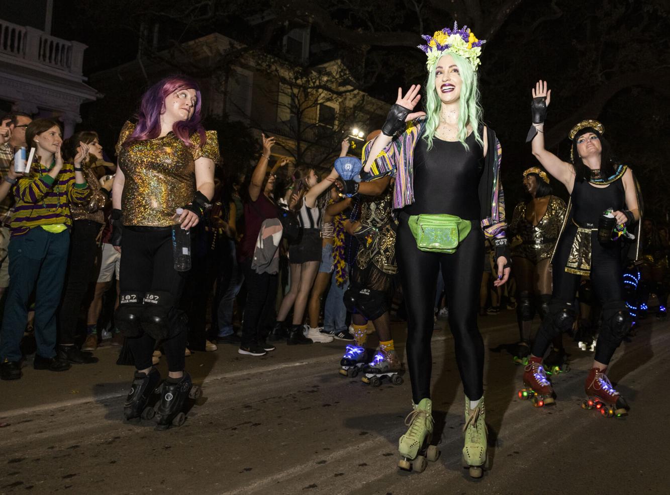 Photos: Krewe of Muses rolls on the uptown parade route with Honorary ...