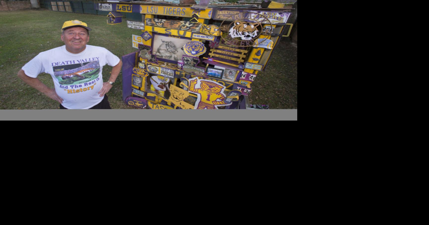 Mike the Tiger lives on in memory, memorabilia in Leslie Tassin's ...