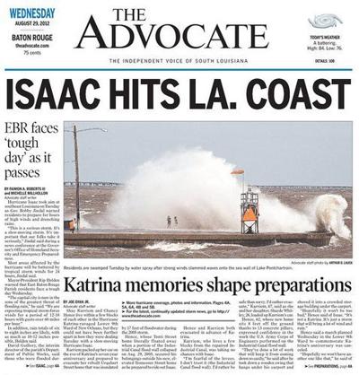 Here comes The Advocate: Baton Rouge paper pushing New Orleans ...