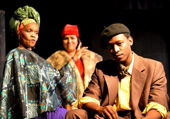 Actress Adella Gautier, also known as Adella Adella the Storyteller ...