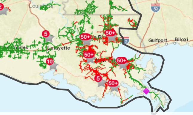 Entergy power restoration after Francine will take days | Hurricane ...