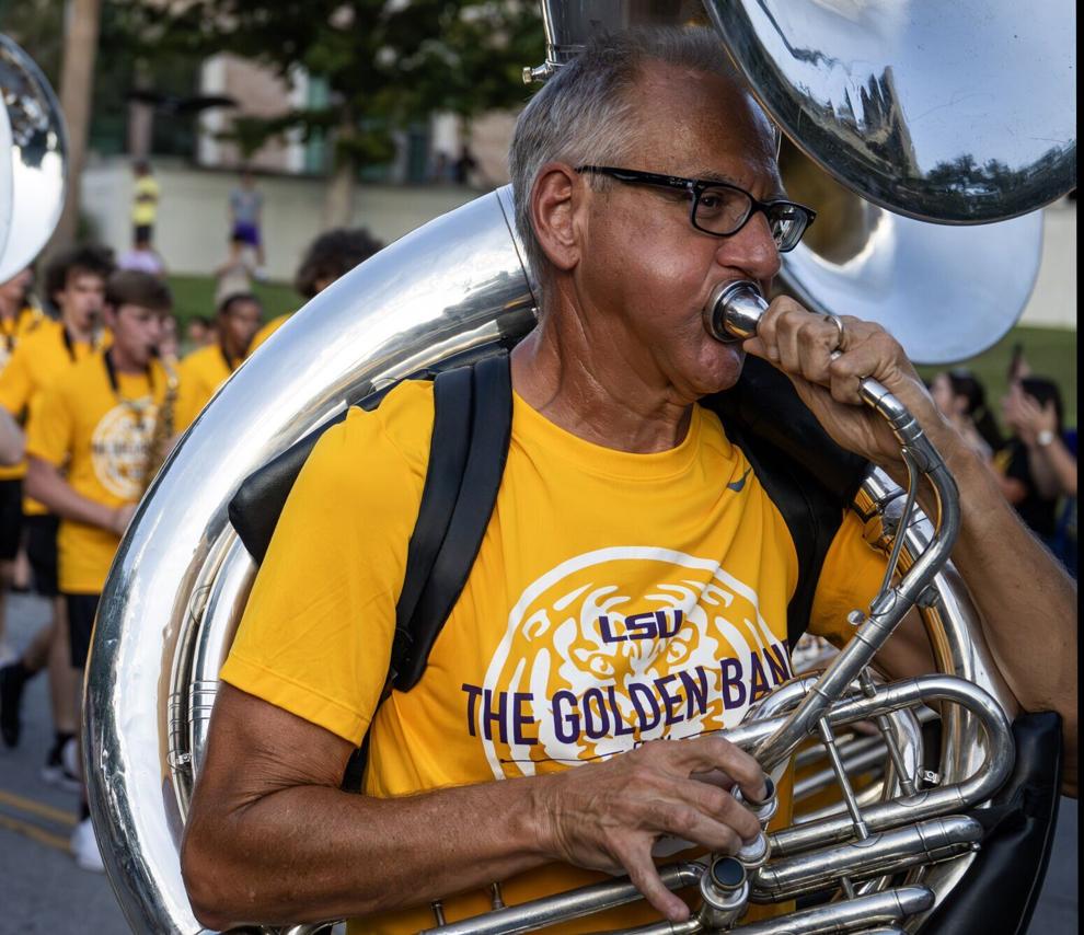 66-year-old retiree makes LSU Tiger Band playing the tuba ...