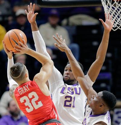 Pre-game decision leads to big night for LSU forward Aaron Epps ...