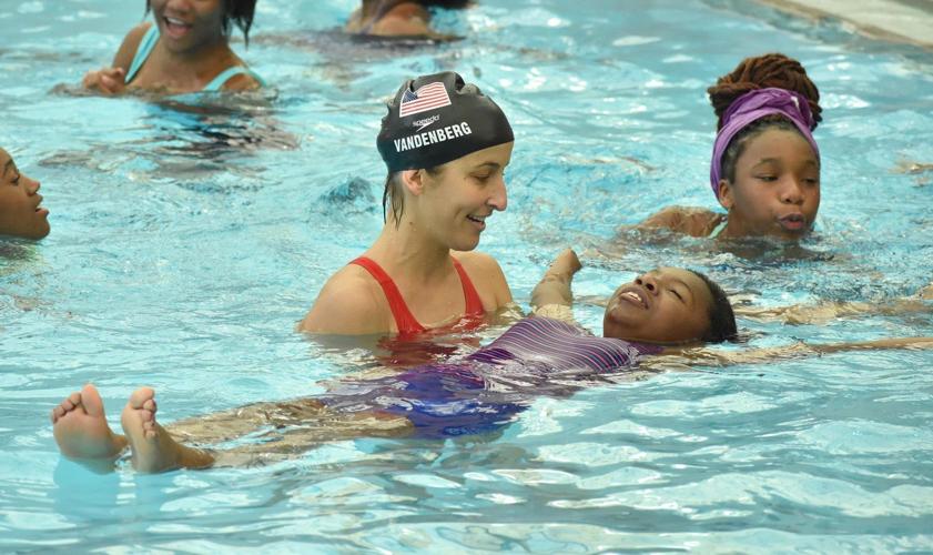 Olympian Kim Vandenberg makes waves with New Orleans East sixth-graders ...