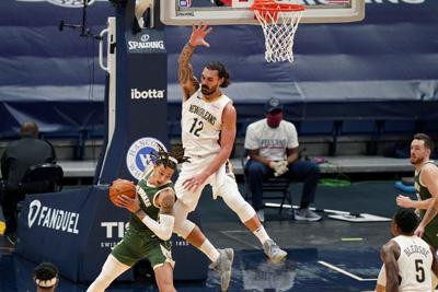 Steven Adams makes an immediate impact in Pelicans' opening-night win ...