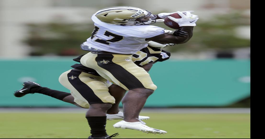 Emmanuel Butler and Kayvon Webster: Saints camp sunday | | nola.com