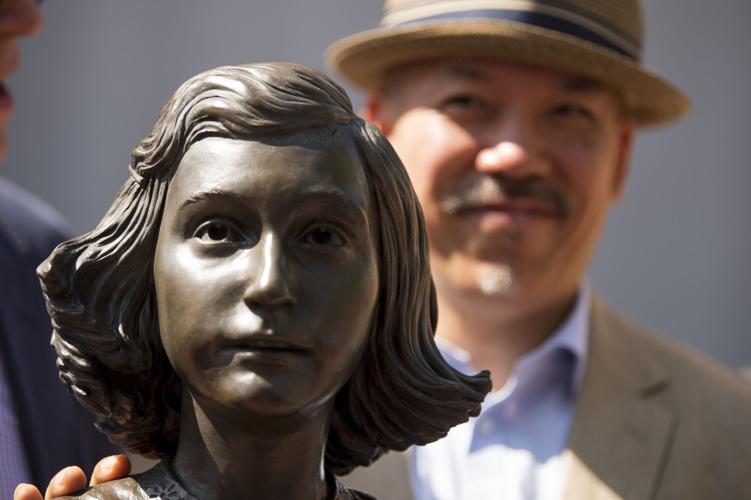 WWII Museum unveils Anne Frank sculpture: 'a symbol for our time as ...