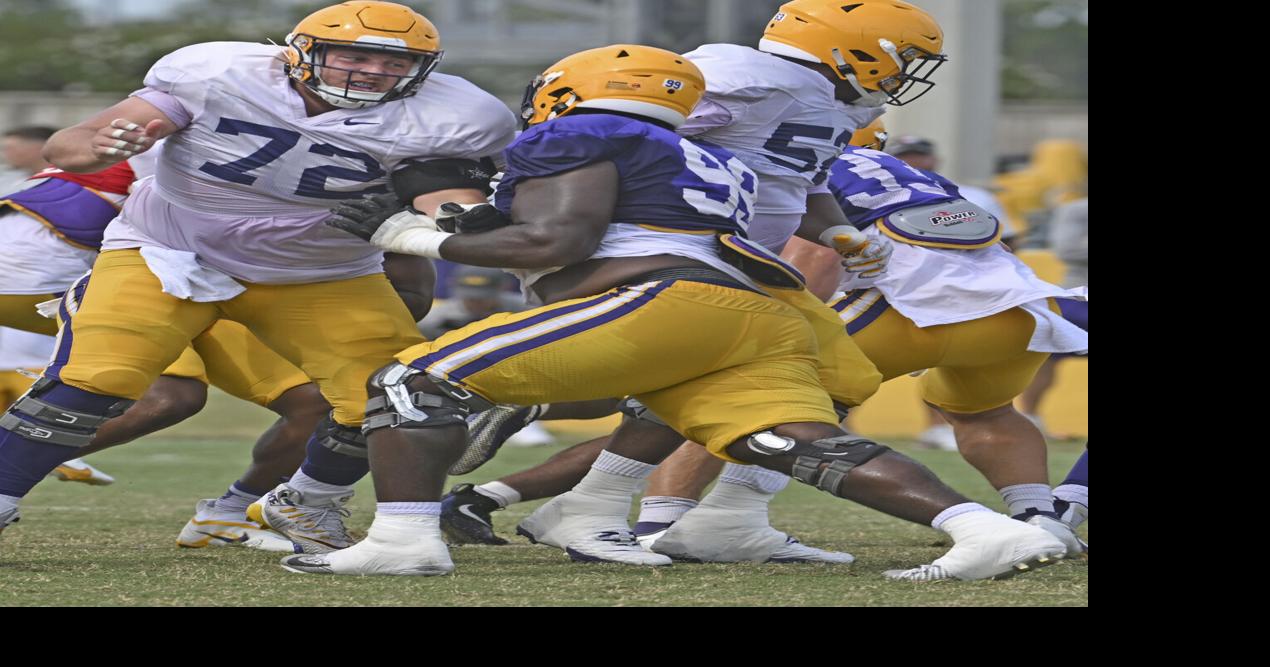 Here's the plan for LSU left guard Garrett Dellinger if he can play ...