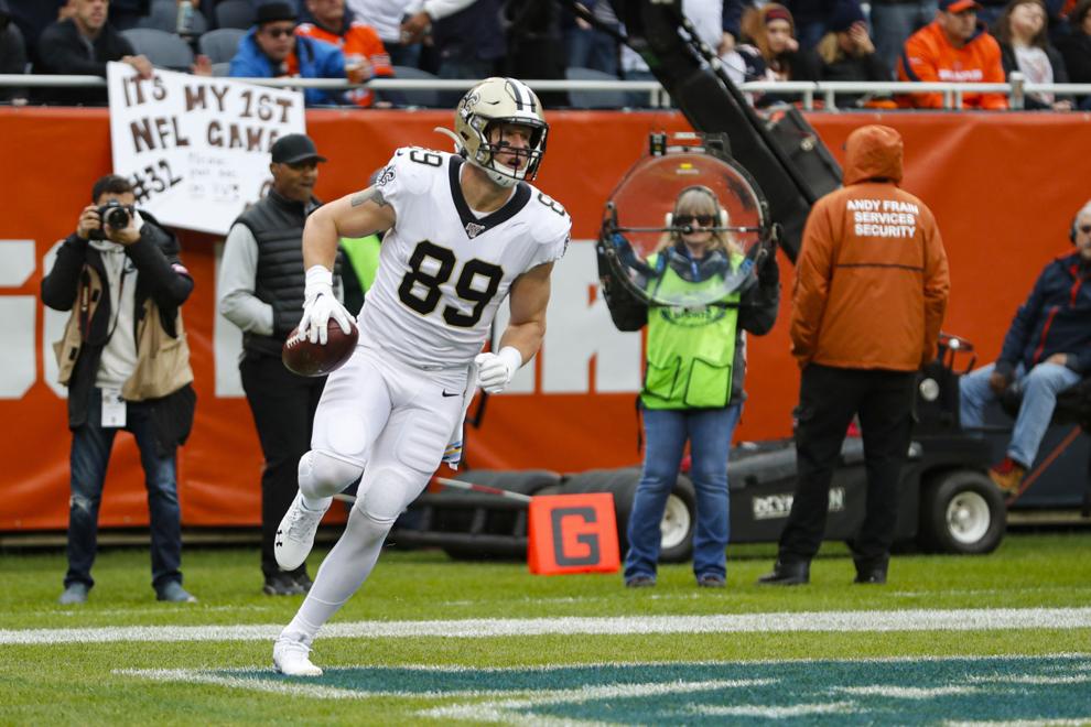 Saints TE Josh Hill out with concussion for remainder of game vs ...