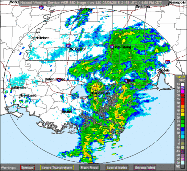 Flood advisory for eastern New Orleans, Slidell, Mississippi coast ...